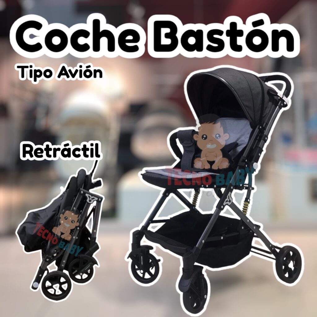 Coche Bastón (Tipo avión retráctil) – TECNO BABY
